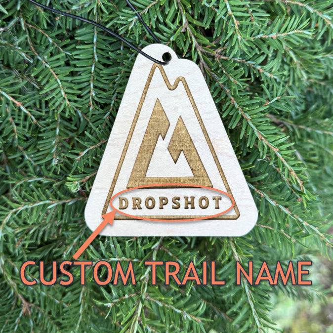 Colorado Trail Name Tag – Personalized Wooden Hiker Hangtag, Personali ...
